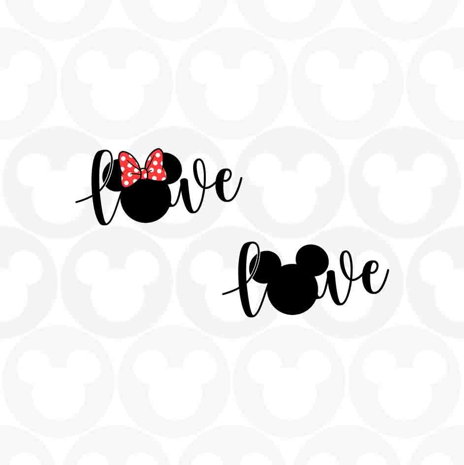 Mickey And Minnie In Love Cover Photo