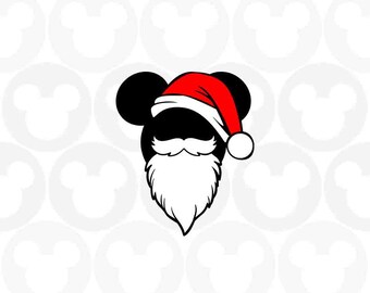 Mickey Mouse With a Beard Svg - Etsy Denmark