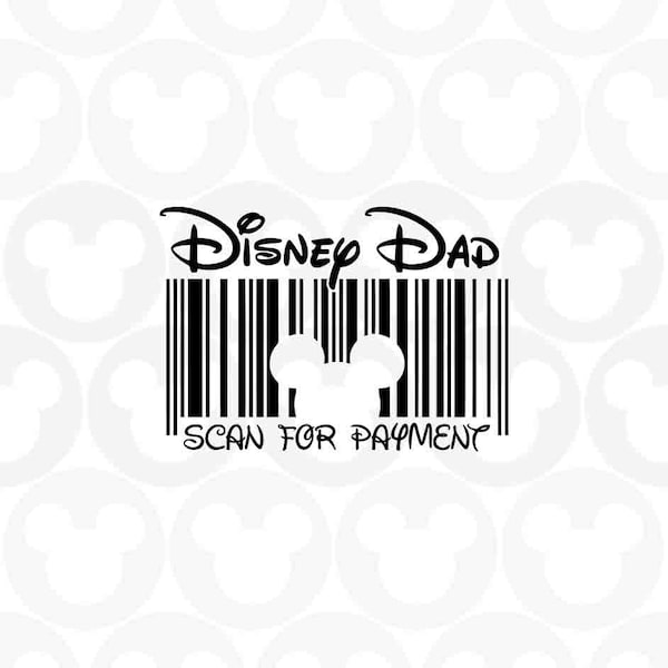 Mickey Dad Svg - Etsy