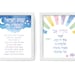 Upsherin Invitation, Personalized Photo Upshernish Invite, Blue and ...