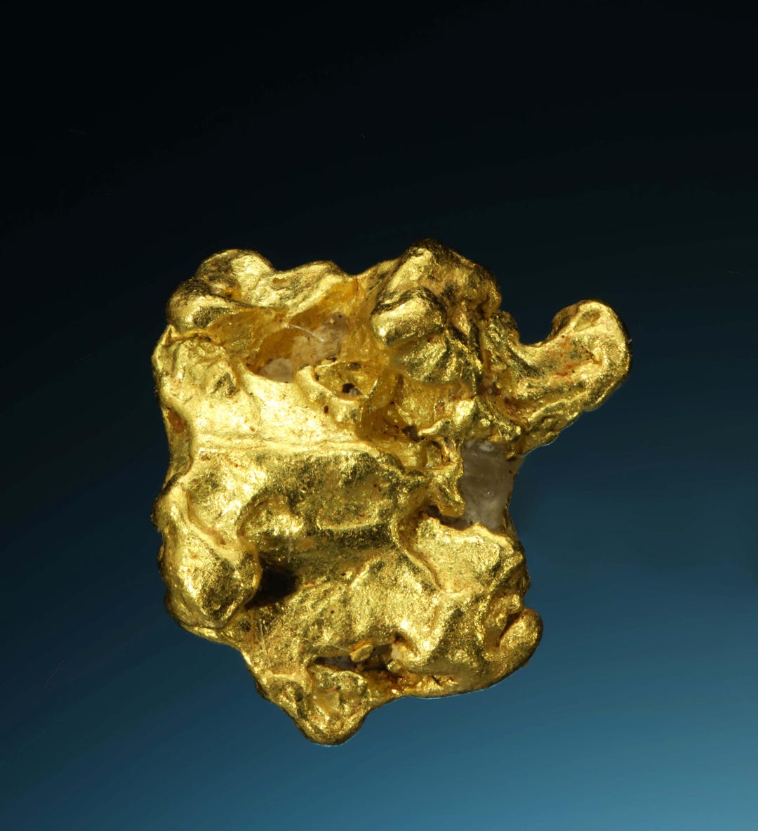Gold Nugget Natural Gold Specimen - Caborca Municipality, Sonora Desert ...