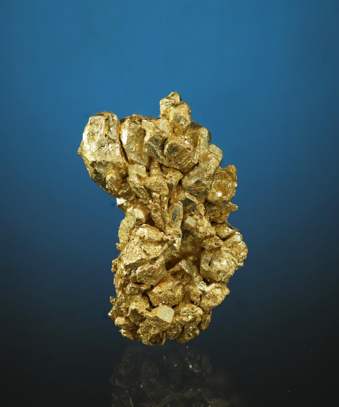 Native Gold Crystal Round Mountain Mine, Toquima Range, Nye County ...