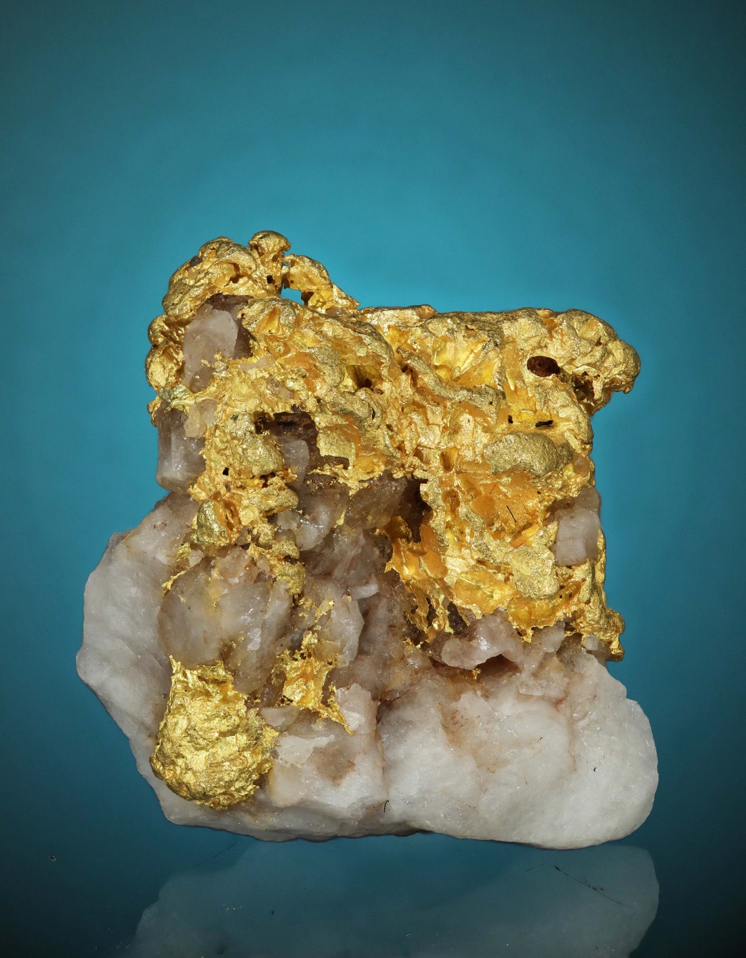 Gold in Quartz Specimen - Murray, Idaho - Etsy