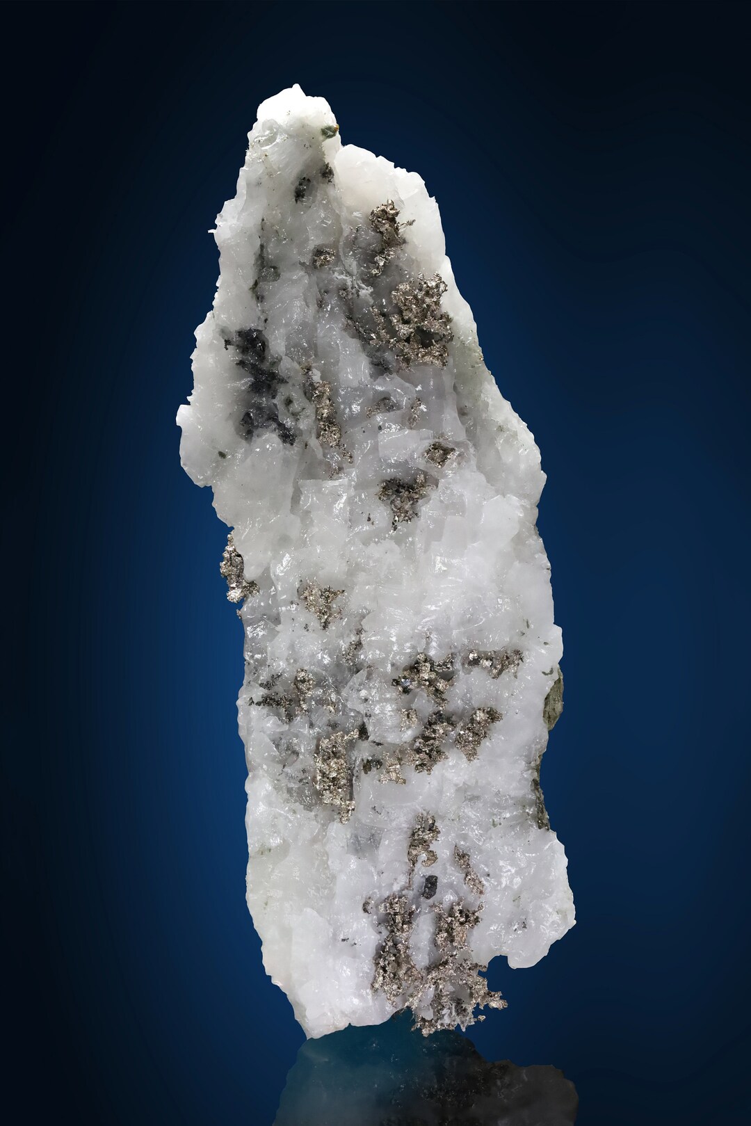 Large Crystalline Native Silver on Calcite Matrix - Etsy