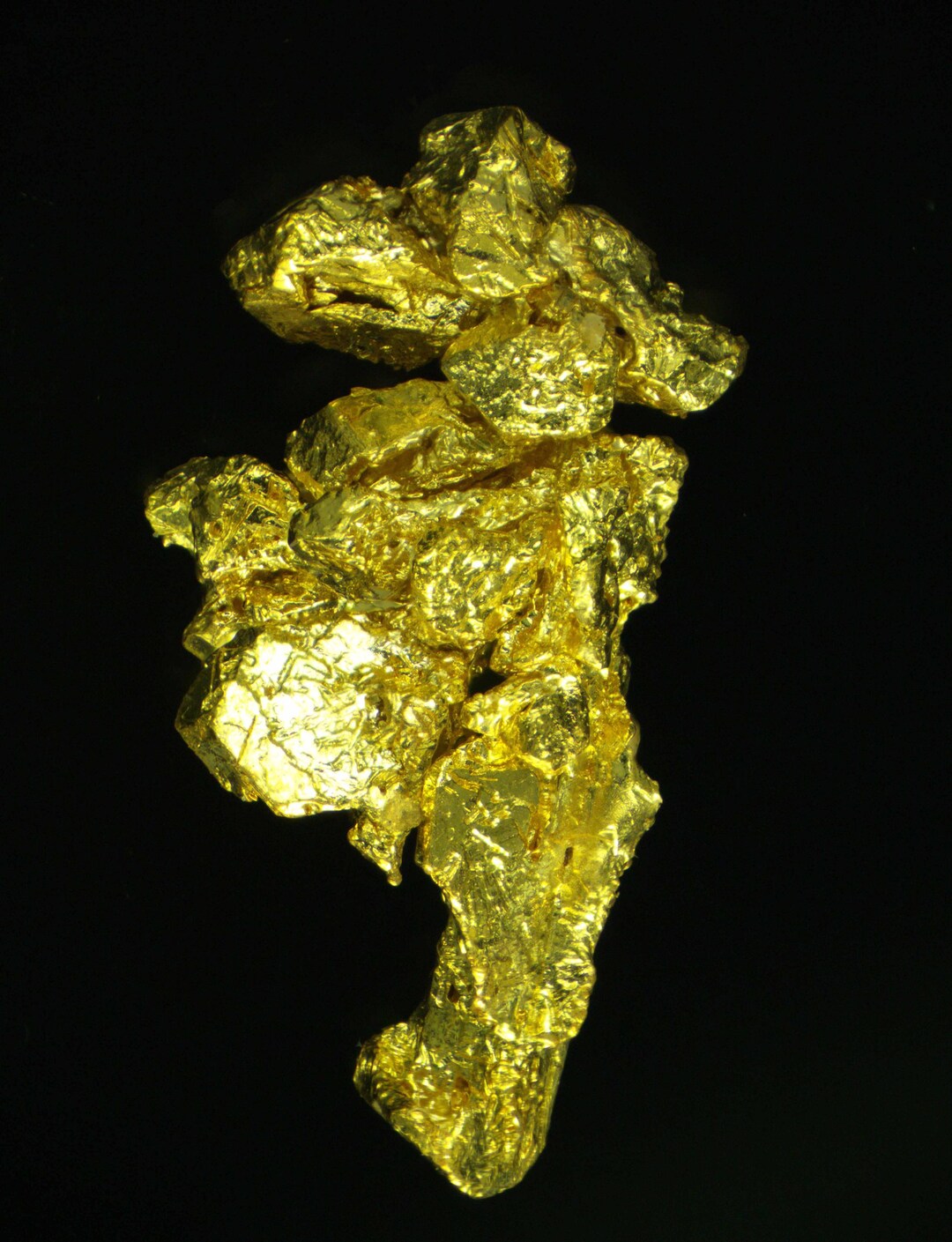 Gold Crystal - Round Mountain Mine, Toquima Range, Nye County, Nevada ...