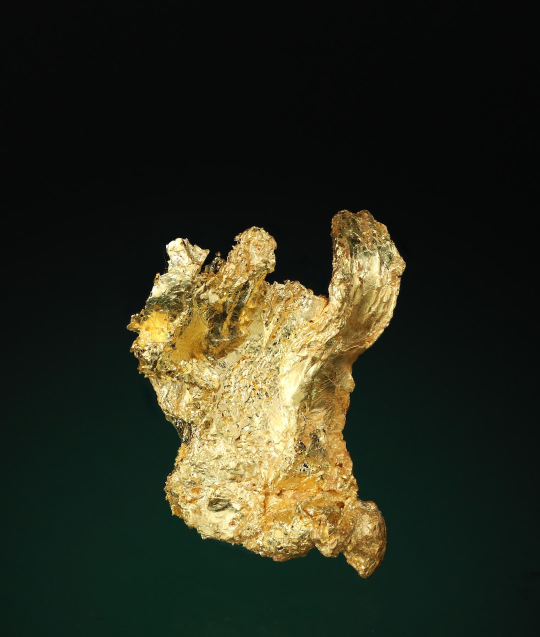 Crystal Gold Specimen High Purity Natural Gold Crystal Specimen - Grass ...