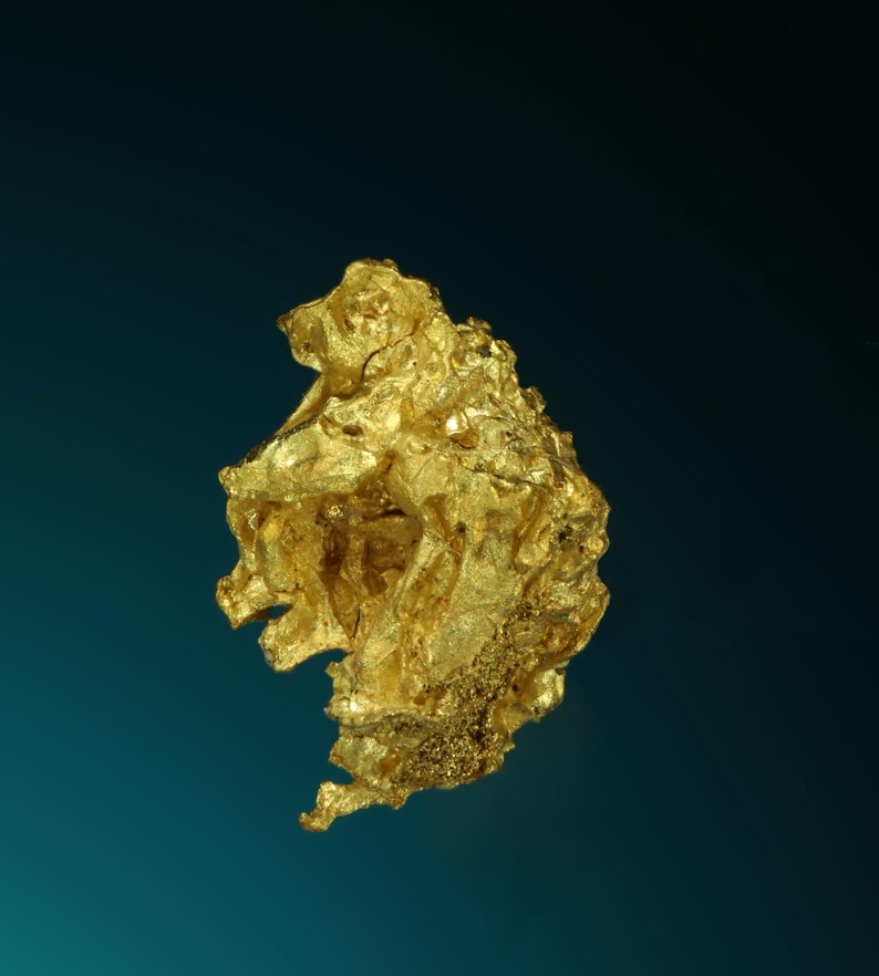 Chunkey Dense Gold Crystal High Purity Solid Natural Gold - Northern ...