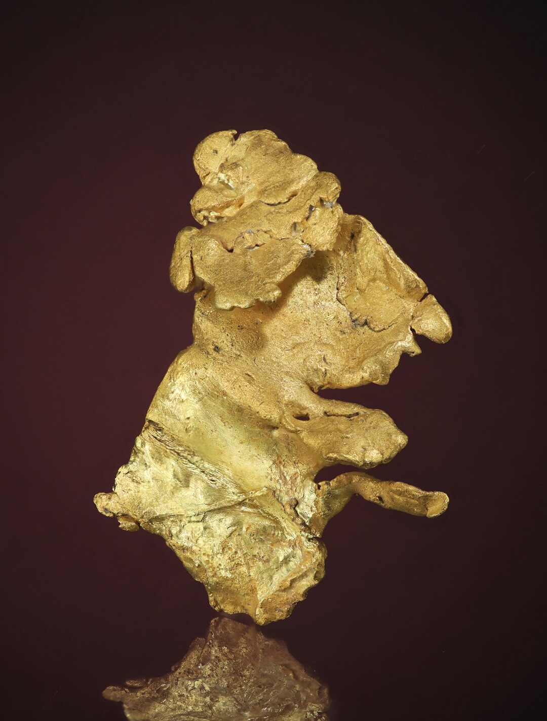 Flattened Gold Octahedron Leaf From Gold Run Creek Yukon, Canada - Etsy