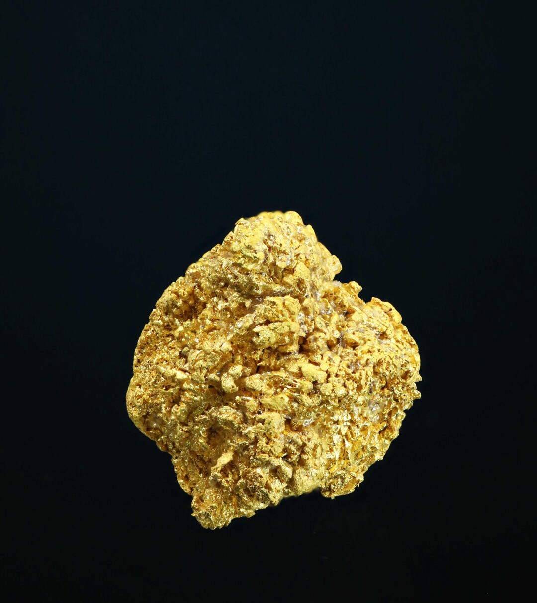 Native Gold Crystal Dense Gold Crystal Specimen - Manhattan Mining ...