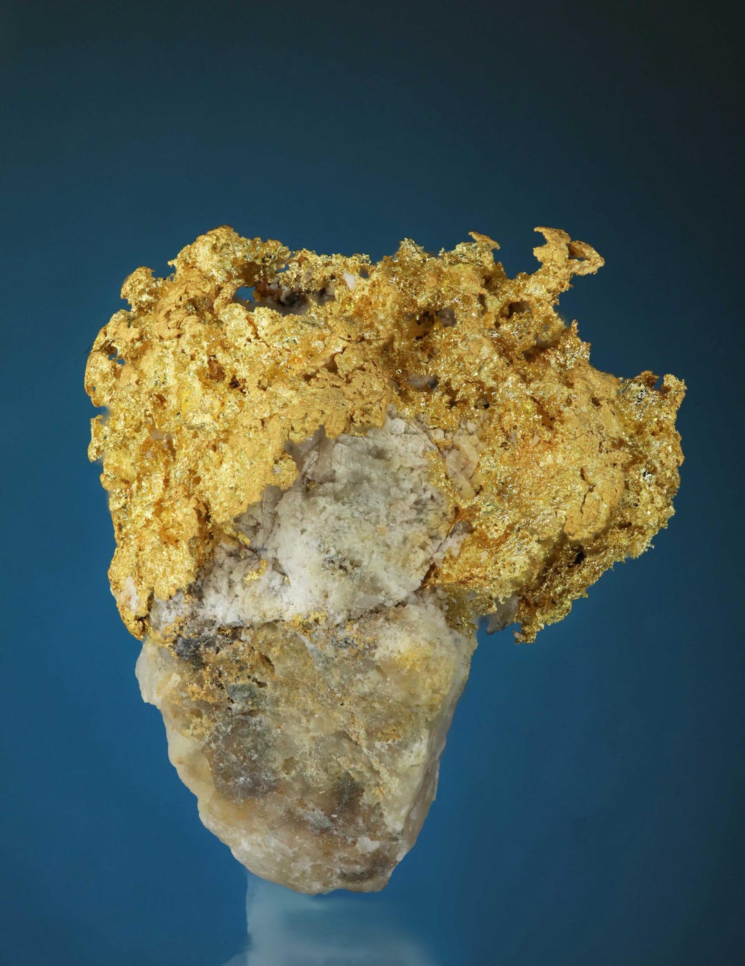 Crystalline Native Gold on Quartz Natural Gold Specimen - East Range ...