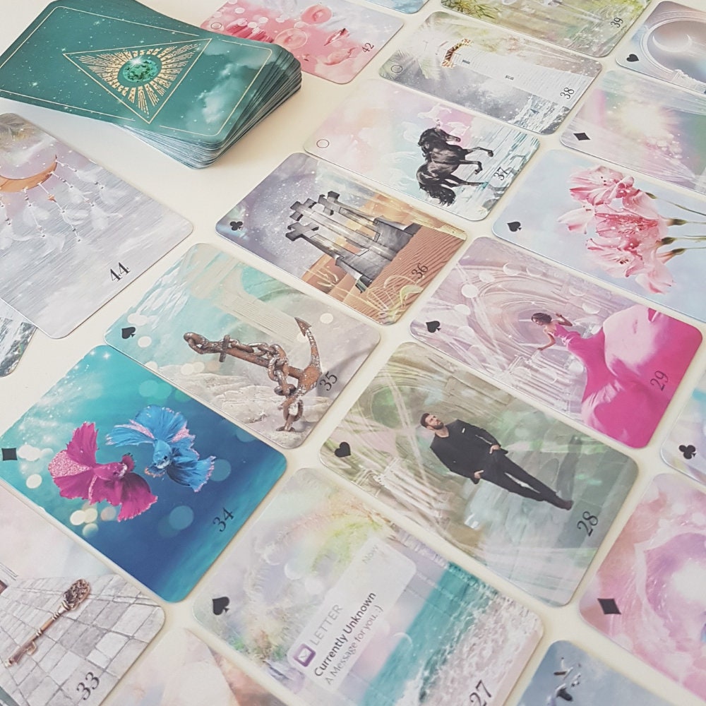 Modern Light Lenormand Gold Edition - Etsy