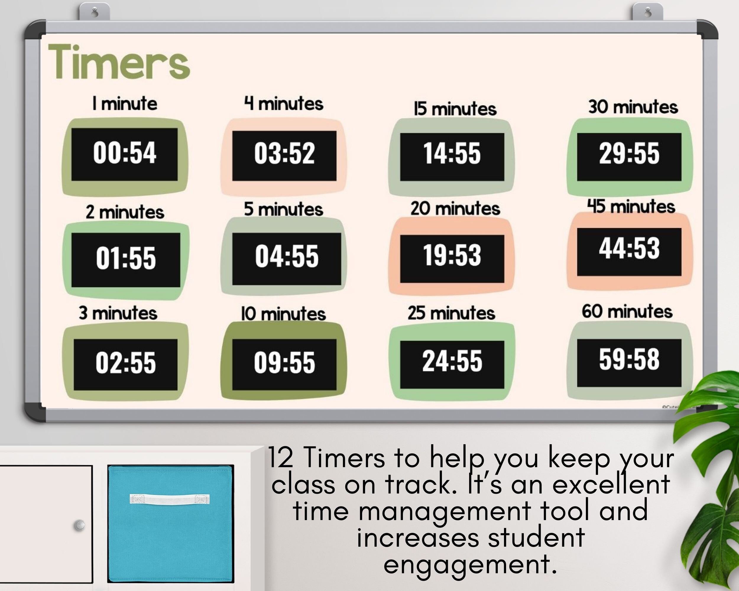 Jungle Safari Daily Classroom Slides | Editable Template With Timers ...