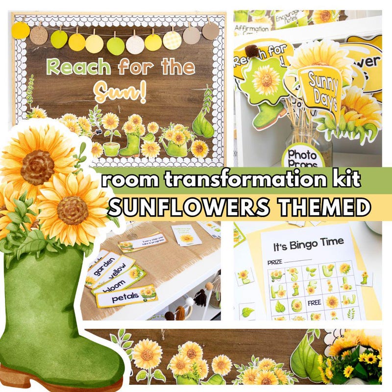 Sunflower Bulletin Board - Etsy