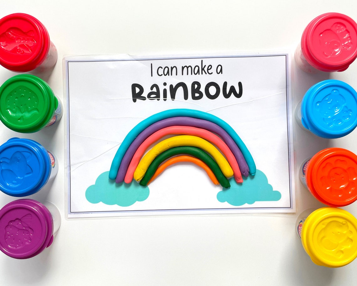 Play Dough Mats Huge Set Toddlers Activities Printable - Etsy