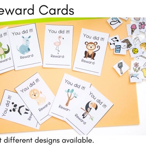 Printable Chore Charts Jungle Safari Themed, Editable Visual Schedule ...