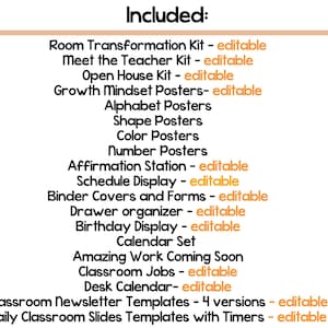 Jungle Safari Editable Classroom Decor Bundle, Bulletin Boards, Back to ...