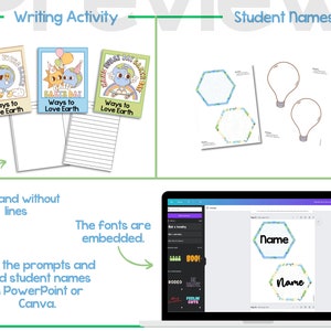 Groovy-retro Earth Day Bulletin Board & Classroom Decor + Editable ...