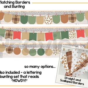 Western Christmas Classroom Decor | Bulletin Board and Door Kit With ...