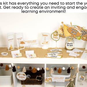 Woodland Friends Classroom Decor Kit: Editable Back-to-school Bulletin ...