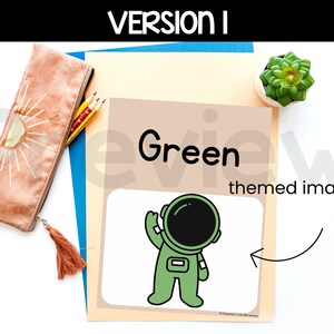 Boho Space Themed Color Posters for Bulletin Boards and Classroom Decor ...