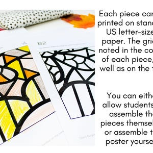 Pumpkin Collaborative Coloring Poster, Fall Art Project and Classroom ...
