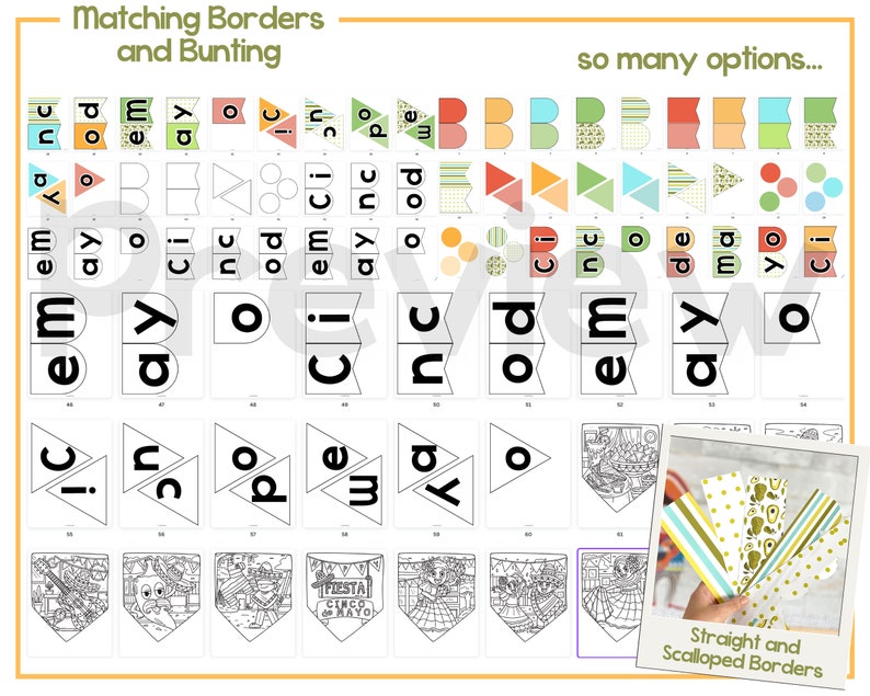 Cinco De Mayo Bulletin Board Kit | Editable Classroom Decor With Photo ...