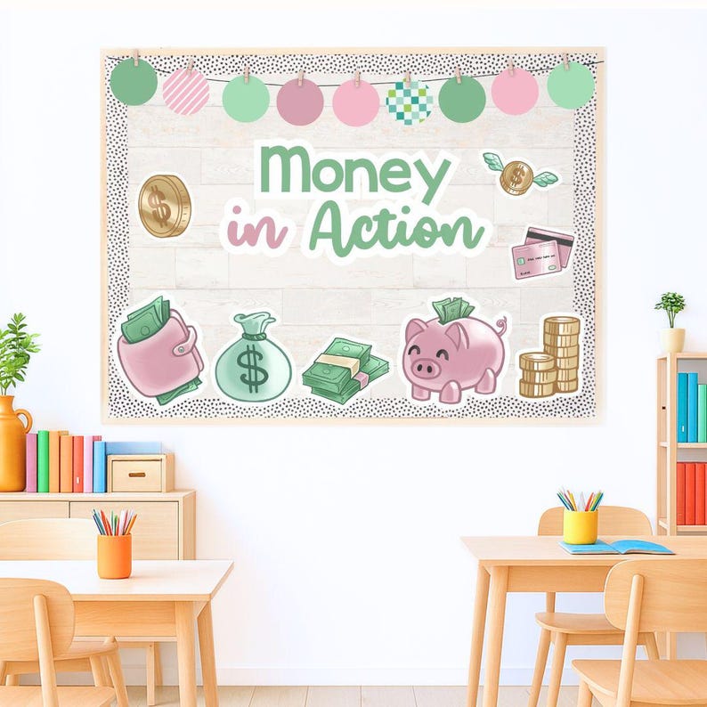Money Classroom Decor Kit, Editable Posters, Bunting, Name Tags - Etsy