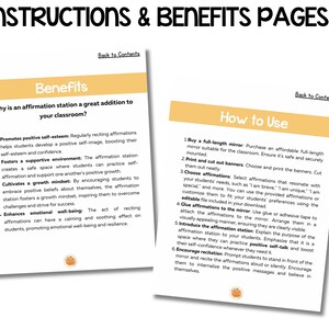 Affirmation Station - Jungle Safari Themed Editable Motivational & Self ...