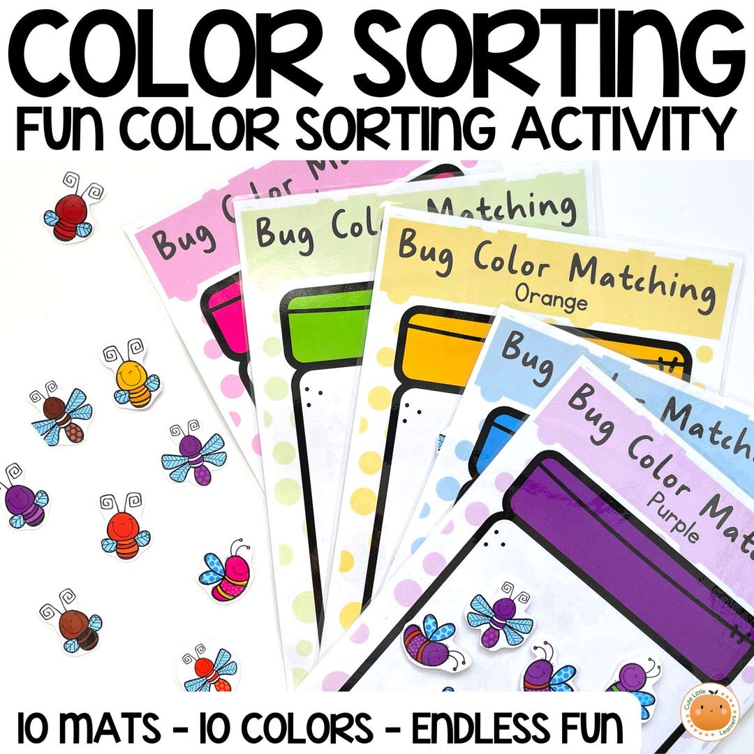 Color Sorting Jar Game | Fun Summer Activity for Toddlers ...