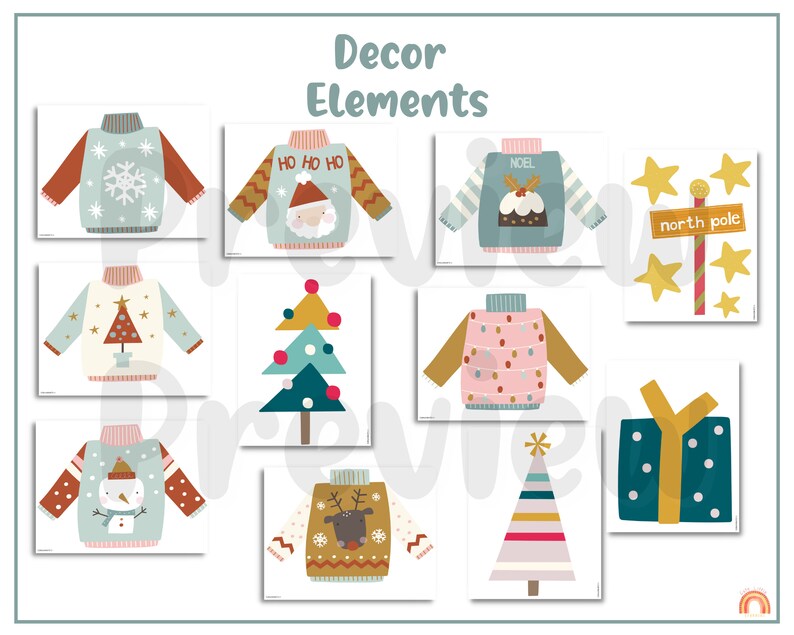 Sweater Weather Winter Bulletin Board & Classroom Decor - Etsy