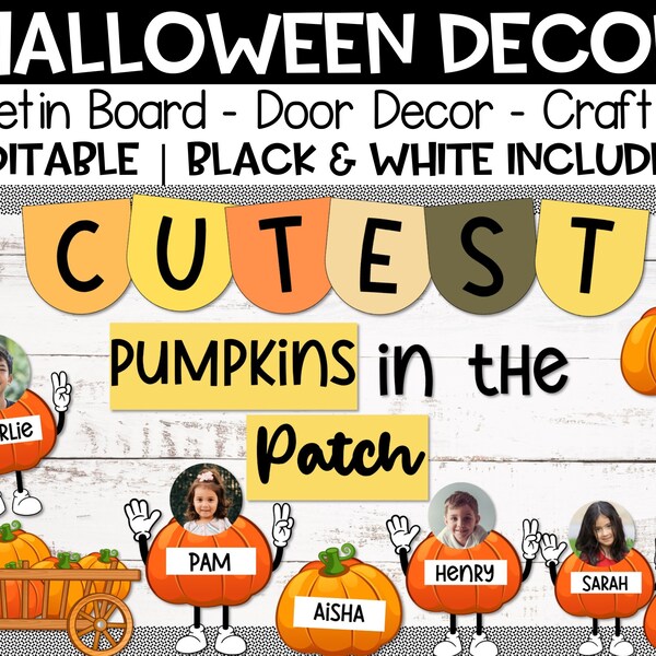 Halloween Classroom Bulletin Board - Etsy