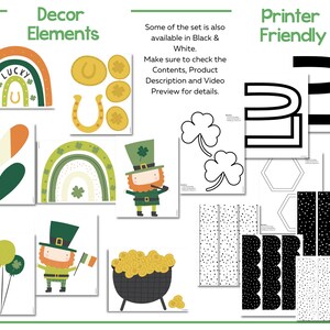 St. Patrick's Day Lucky Leprechaun Bulletin Board & Editable ...
