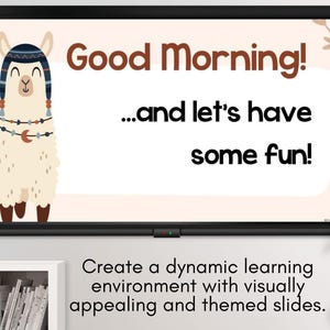Winter Themed Daily Classroom Slide Templates With Timers - Etsy