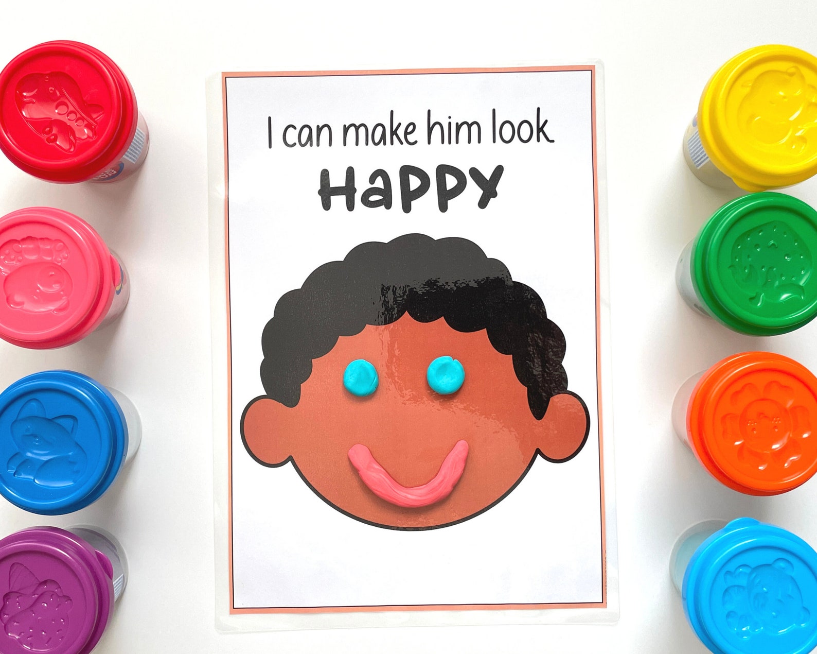 Play Dough Mats Huge Set Toddlers Activities Printable - Etsy