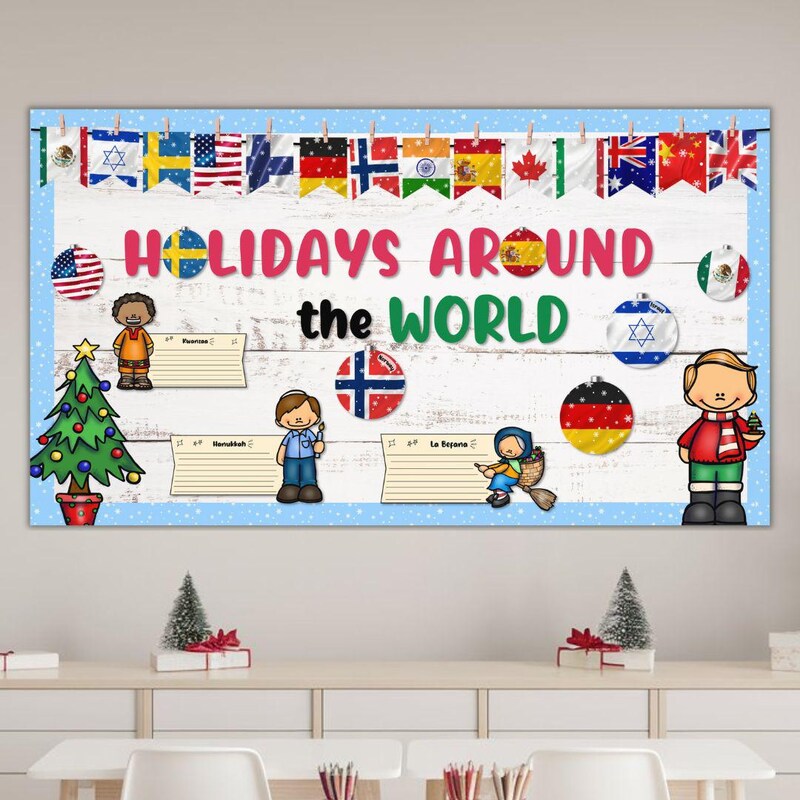 Christmas Bulletin Boards - Etsy