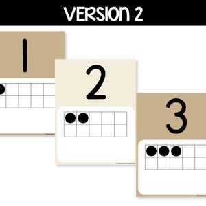 Fairytale Themed Number Posters for Classroom Decor Ten Frames, Spanish ...