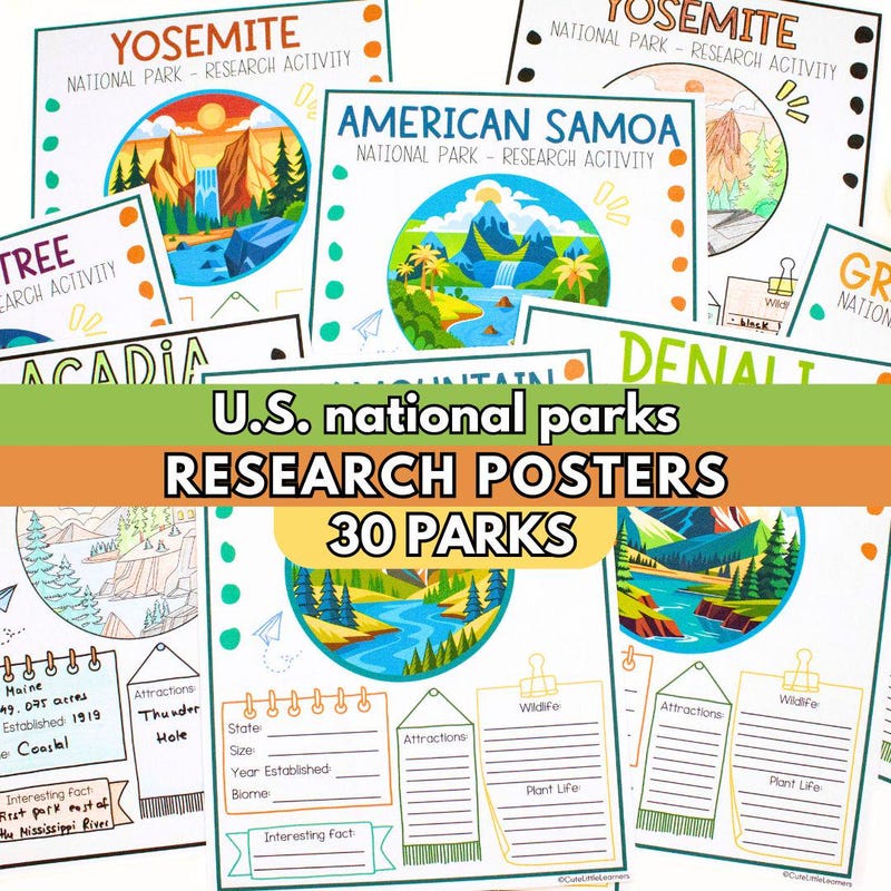 Parks Project - Etsy