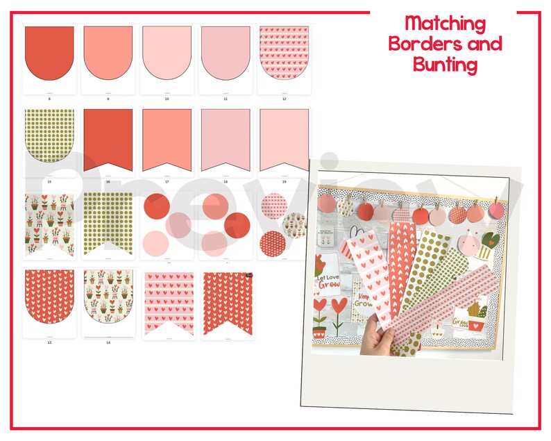 Valentine's Day Bulletin Board & Interactive Classroom Decor + Editable ...
