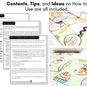 Christmas Collaborative Poster for Bulletin Board or Door Decor ...