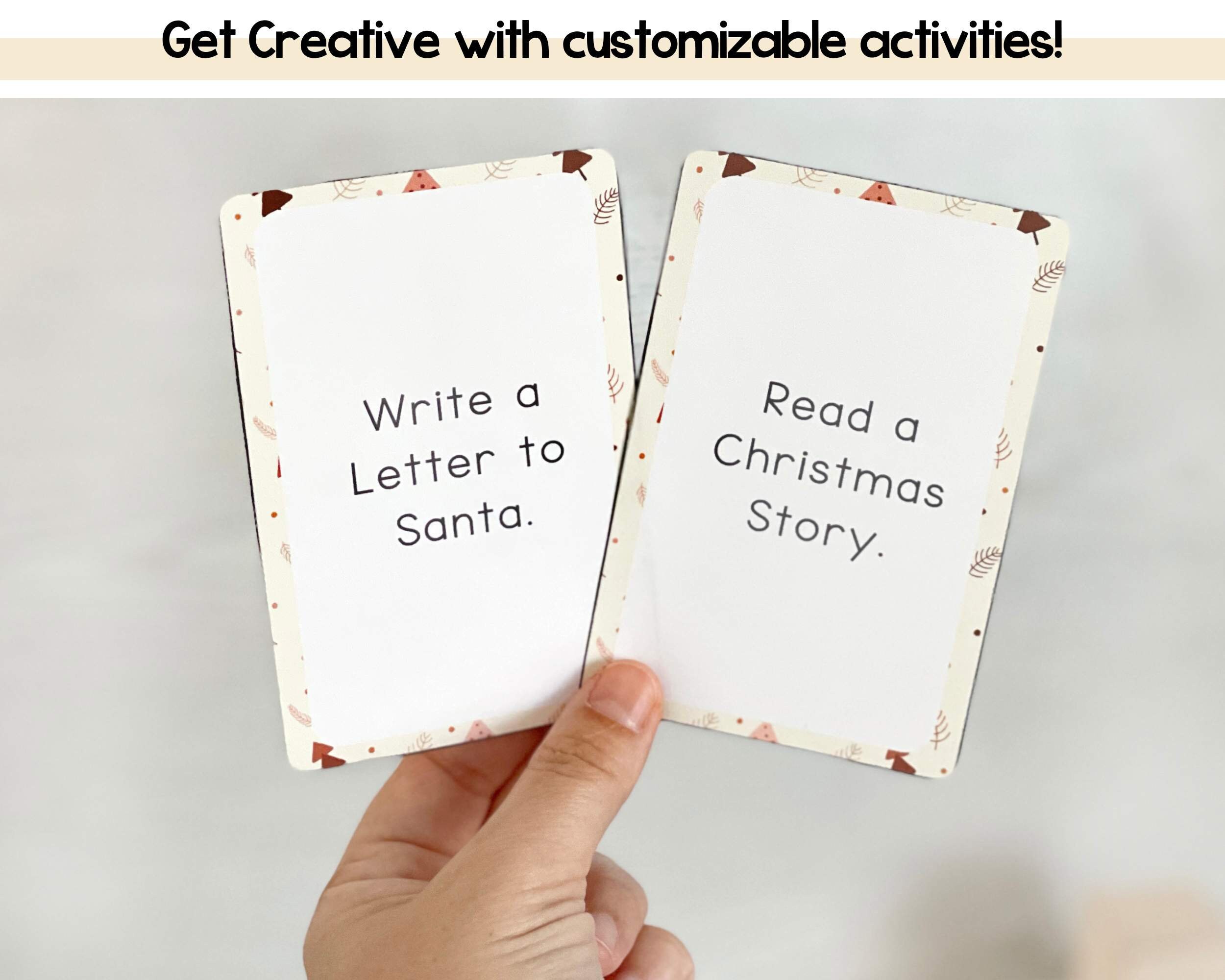Printable Advent Calendar Cards - Winter Animals: DIY Christmas ...