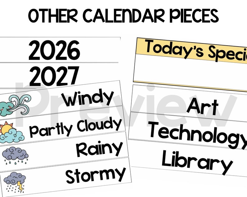 Classroom Calendar - Camping Themed Back to School Bulletin Board ...