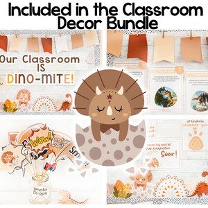 Boho-dinosaurs Themed Growth Mindset Posters - Motivational Notes ...