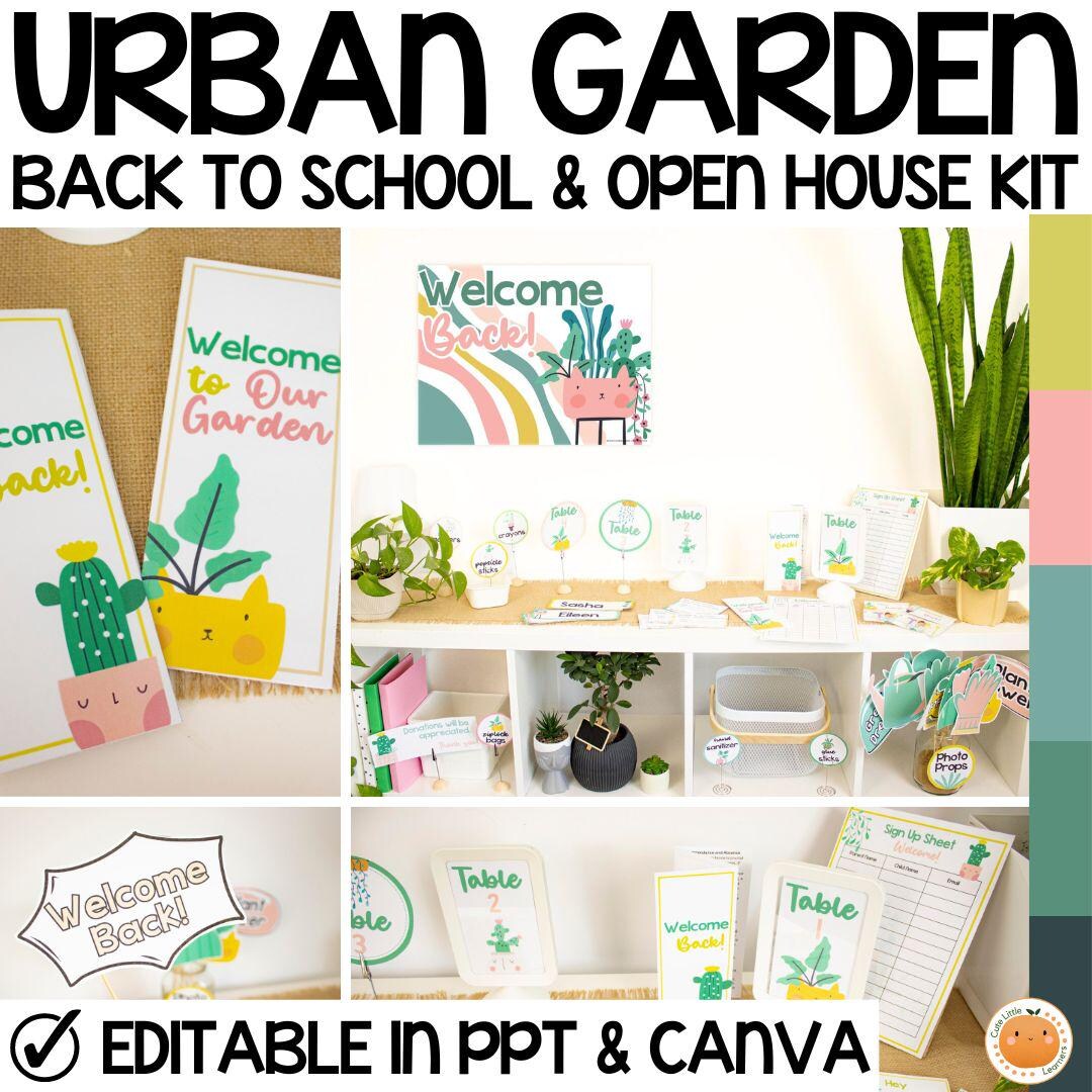 Urban Garden Back to School, Open House & Meet the Teacher Kit ...