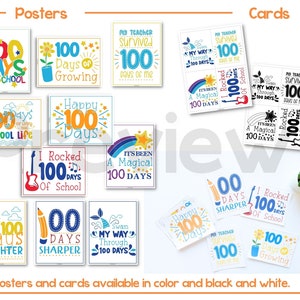 100 Days of School Class Decor, Editable Balloon Craft, Bulletin Board ...