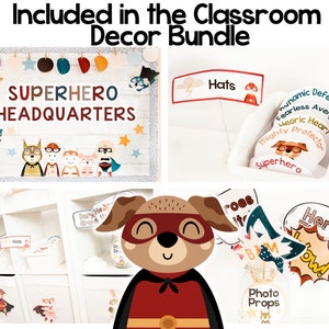 Birthday Display Superheroes Themed, Editable Birthday Bulletin Board ...