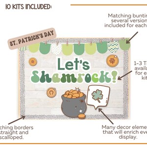 Retro Classroom Decor Bundle, Year-round Bulletin Boards & Door Decor ...