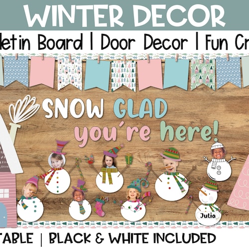 Sweater Weather Winter Bulletin Board & Classroom Decor - Etsy