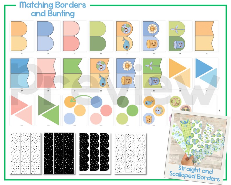 Groovy-retro Earth Day Bulletin Board & Classroom Decor - Etsy