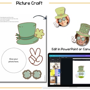 St. Patrick’s Day Bulletin Board Idea - March Classroom Decor, Retro ...
