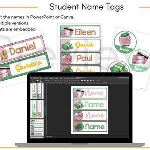 Money Classroom Decor Kit, Editable Posters, Bunting, Name Tags - Etsy